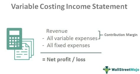 Variable Costing Income Statement Examples How It Is Prepared