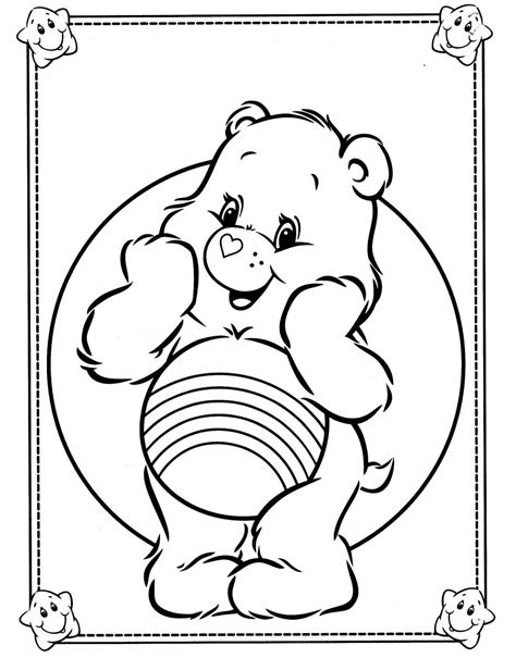 Desenhos Para Colorir Dos Ursinhos Carinhosos Como Fazer Em Casa