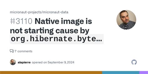 Native Image Is Not Starting Cause By `ternalbytebuddy