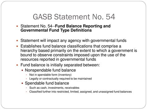 PPT Implementation Of New GASB Standards PowerPoint Presentation Free Download ID