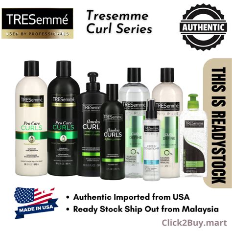 [ready Stock] Tresemme Curl Shampoo Curl Conditioner Rambut Kerinting