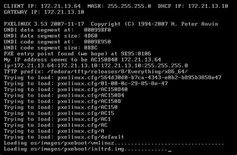 Installing Fedora Linux Via Pxe Niels Basjes The Ramblings Of An It Architect