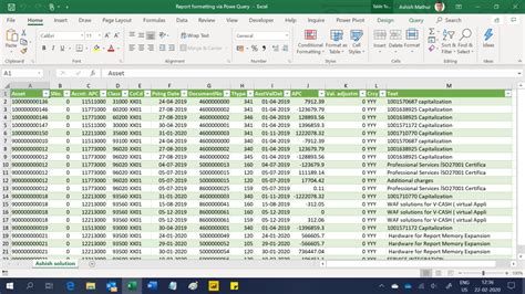 Tabulating Data From Multiple Unstructured Excel Files