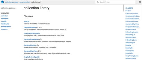 Flutter Collection Package 정리 1부 Class 편 By Sunlution Medium