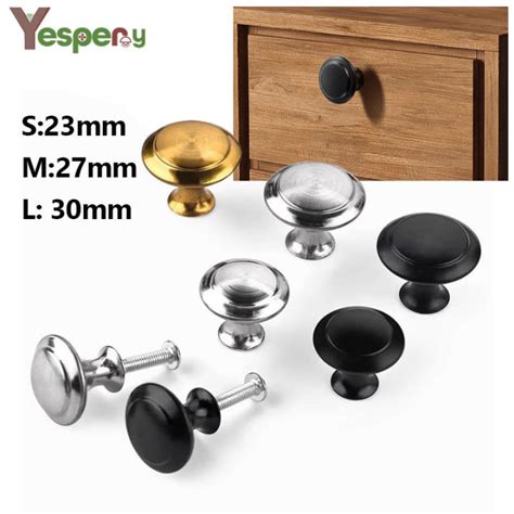 Yespery 14pcs Nordic Cabinet Knobs Stainless Steel Handles Kitchen