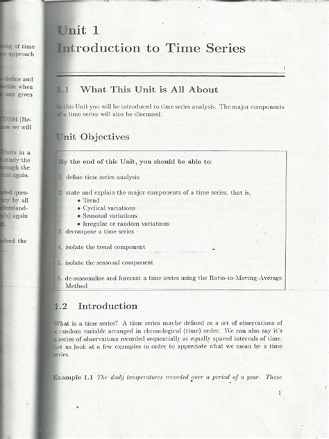 Zou Module Time Series Pdf