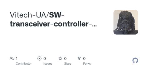 GitHub Vitech UA SW Transceiver Controller GUI