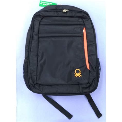 กระเป๋าเป้ สะพายหลัง ใส่ Notebook 14 นิ้ว Hp ของใหม่ สีดำ Shopee Thailand