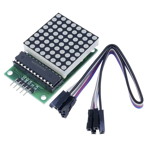Módulo Matriz De Leds 8x8 Max7219 Para Arduino Escorrega O Preço