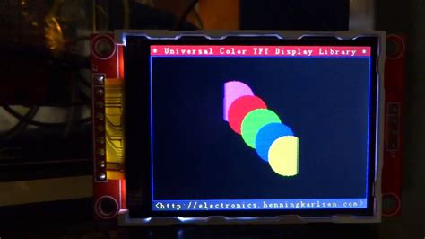 Utft Spi22 Demo Youtube