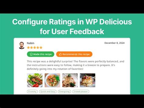 How To Configure The Recipe Post Settings WP Delicious