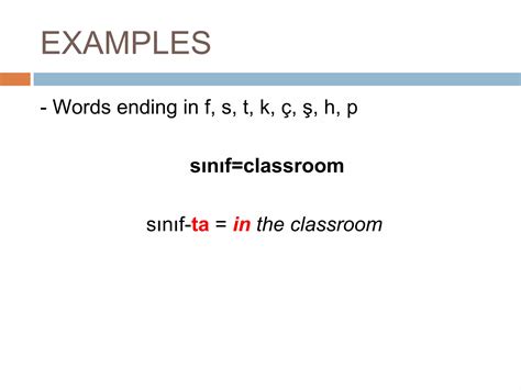 The Locative Case In Turkish Ppt The Locative Case In Turkish Ppt
