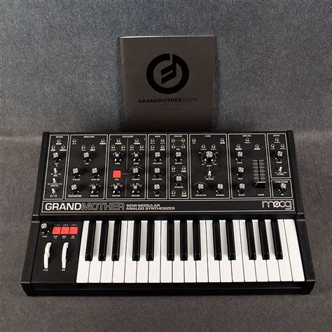 Moog Grandmother Dark Semi Modular Analog Synthesizer Psu Reverb