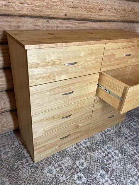 Комод 8 ящиков на заказ в интернет магазине Ярмарка Мастеров по цене 39000 ₽ So21cru Комоды