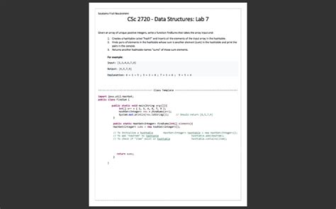 solved soukaina fali boubrahimi csc 2720 data structures