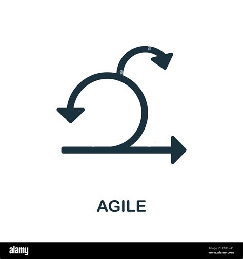 Agile Icon Simple Element From Business Intelligence Collection Creative Agile Icon For Web