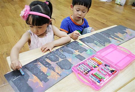 우리 동네 밤 풍경 누리놀이 누리놀이터치 미술 대소집단 생활주제 우리동네 교구 유치원 어린이집 만3세 환경구성 환경판