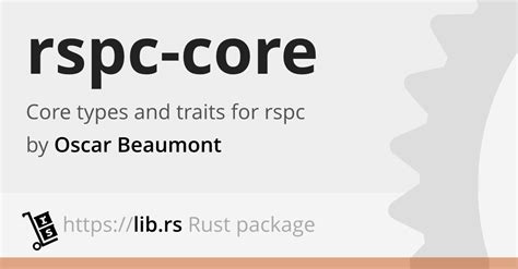 Rspc Core — Rust Web Dev Library Librs
