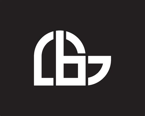 Premium Vector Letter Lbg Vector Logo Template Design