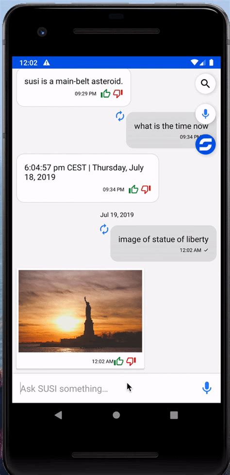 Displaying Of Images Using Picasso Library In Susiai Android App