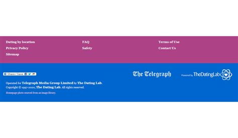 Telegraph Dating A Service Ruled By The World Known British Media