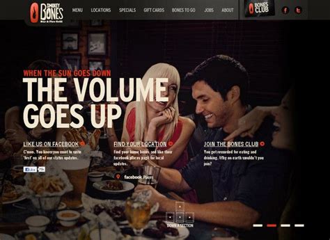 20 Inspiring Examples Of The Parallax Scrolling Effect In Web Design Fun Website Design