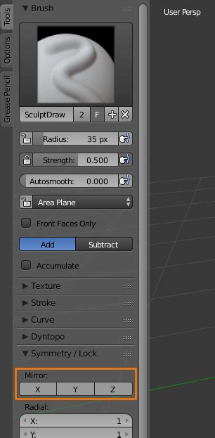 How To Disable Symmetrize In Sculpt Mode Modeling Blender Artists Community