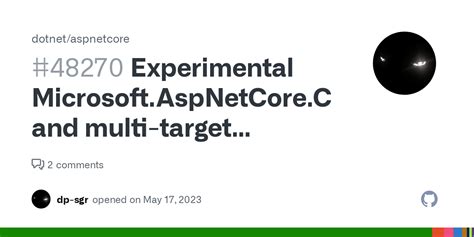 Experimental Microsoft AspNetCore ClientAssets And Multi Target