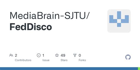 GitHub MediaBrain SJTU FedDisco