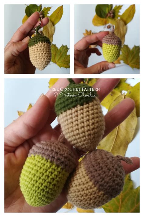 Amigurumi Acorn Free Crochet Patterns Diy Magazine