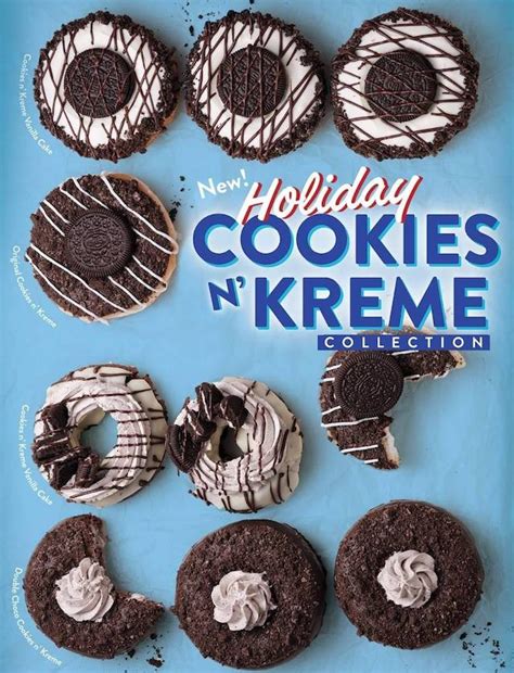 Where To Order The New Cookies N Kreme Doughnuts By Krispy Kreme