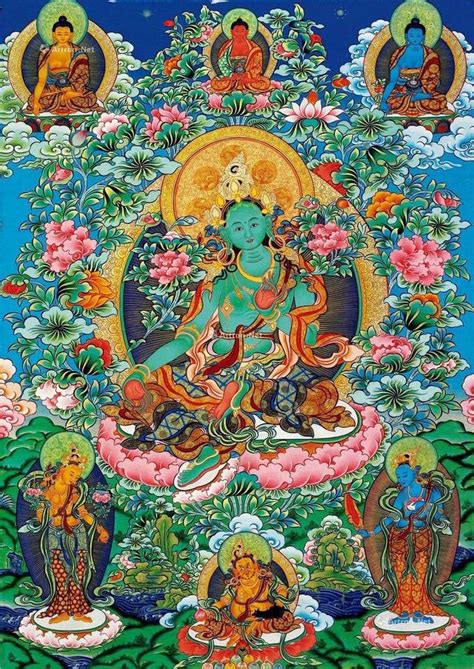 「慈愛眾生」的綠度母 每日頭條