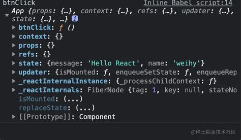 采用类组件的方式重构helloreact案例react类组件是一种使用es6类语法定义的react组件。它是早期版本中用 掘金