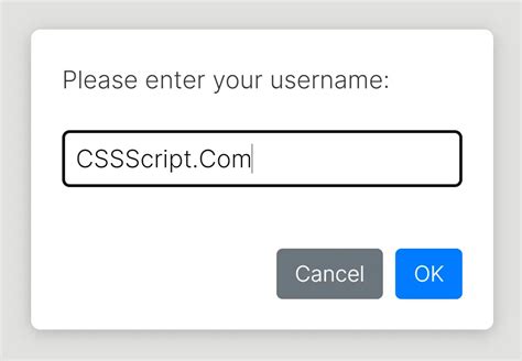 Async Promise Based Alertconfirmprompt Dialogs Promptsjs Css Script