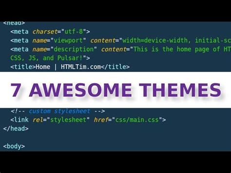 Pulsar Textediting Programming Coding Webdevelopment Webdesign Html Timothy Unkert