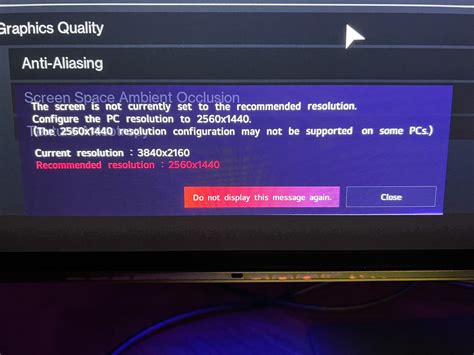 Lg Oled 27gr95qe Baus Says Resolution Is Incorrect Rmonitors