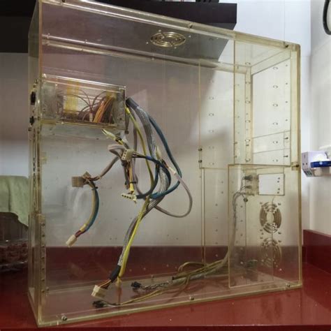 Clear Acrylic Pc Chassis Computers And Tech Parts And Accessories