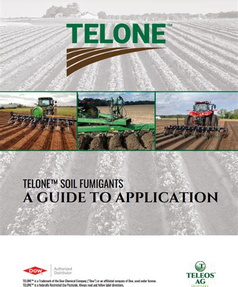 Telone™ Stewardship Application Guide Teleos Ag Solutions