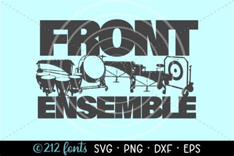 2 Front Ensemble Svg Designs And Graphics