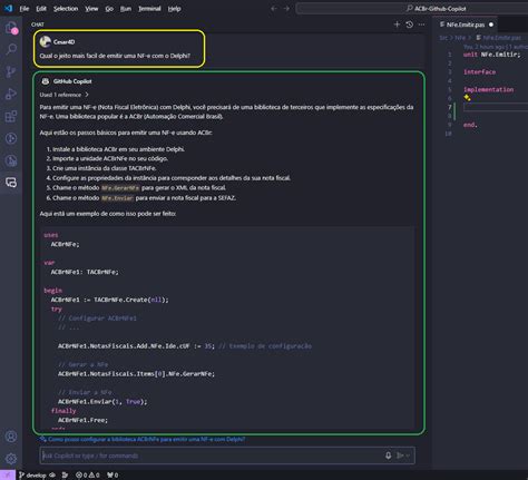 Delphi GitHub Copilot Code4Delphi