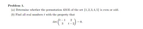 Solved This Is A Homework Problem For My Linear Algebra Chegg
