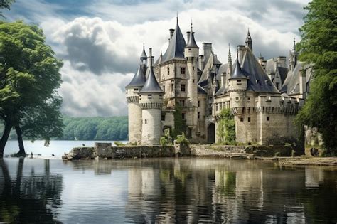 Premium Photo Cloudy Weather The Castle Grounds