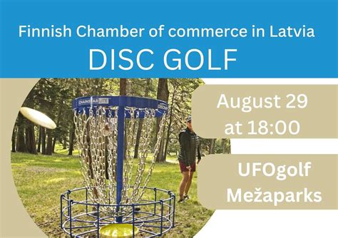 Disc Golf Event For Fccl Members On August 29th Finncham In Latvia
