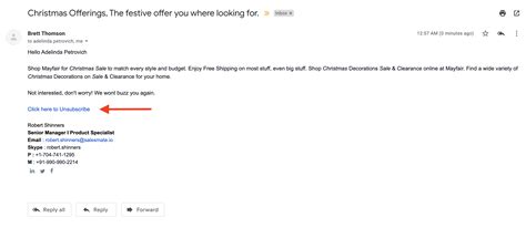 How To Use Unsubscribe Link In Email Templates Salesmate