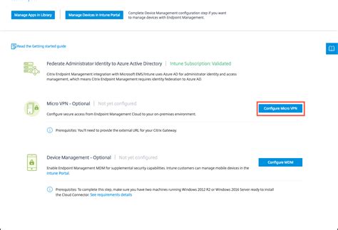 Citrix Endpoint Management Integration With Microsoft Endpoint Manager