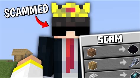 How I Scammed This Entire Minecraft Smp By Swapping Hands Youtube