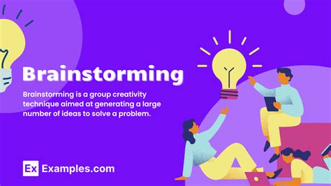 40 Brainstorming Examples