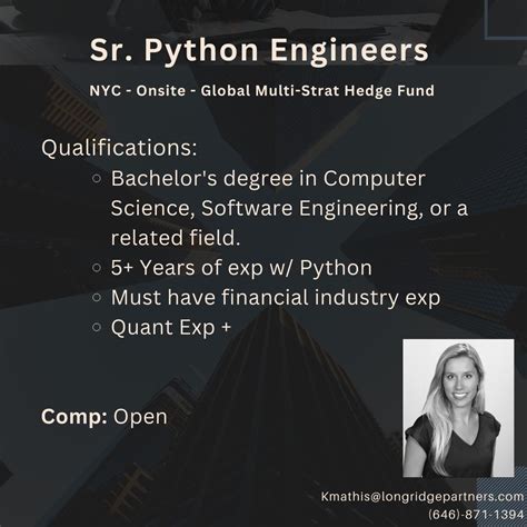 Kylie Mathis On Linkedin Pythonengineer Seniordeveloper
