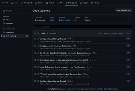 configure bicep code scanning in github with microsoft defender for devops will velida