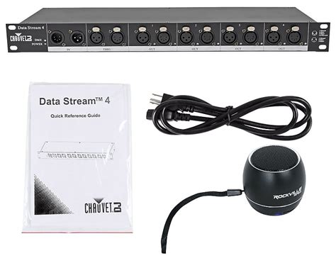 Chauvet DJ Data Stream 4 Datastream 1 4 Optical Reverb